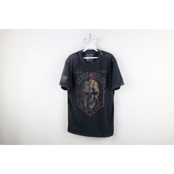 Affliction | Shirts | Vintage Affliction Mens Large Ufc Mma Molon Labe ...